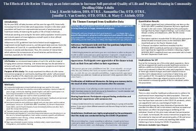 WFOT Congress 2022 - Poster Archive